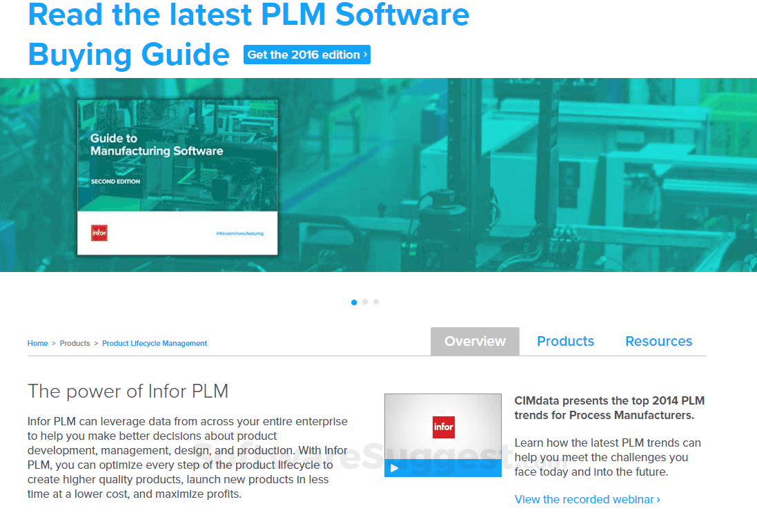 Infor PLM Pricing, Reviews, & Features in 2022 Infor PLM Pricing, Reviews, & Features in 2022